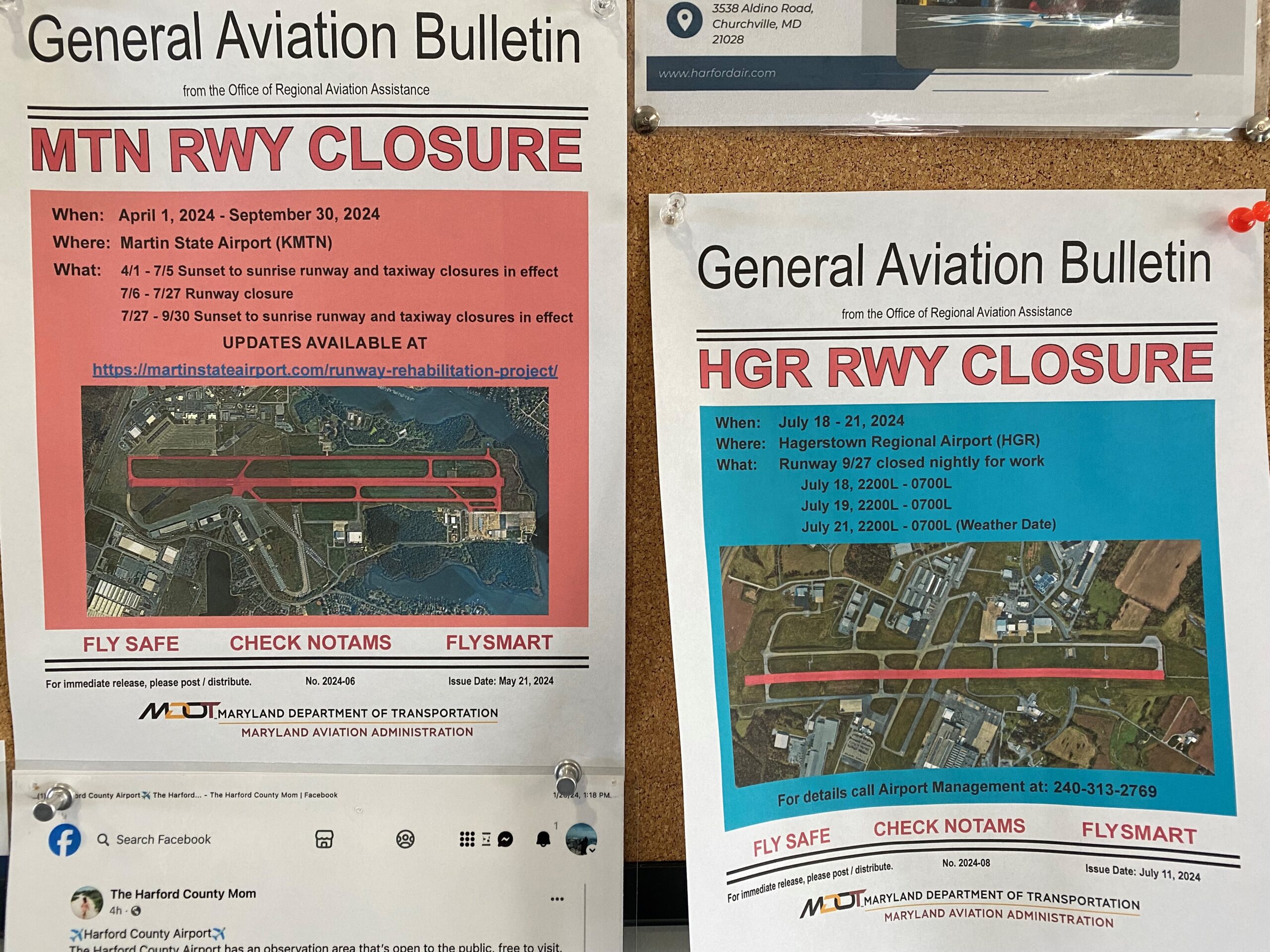 Bulletin Board - Harford Air Services